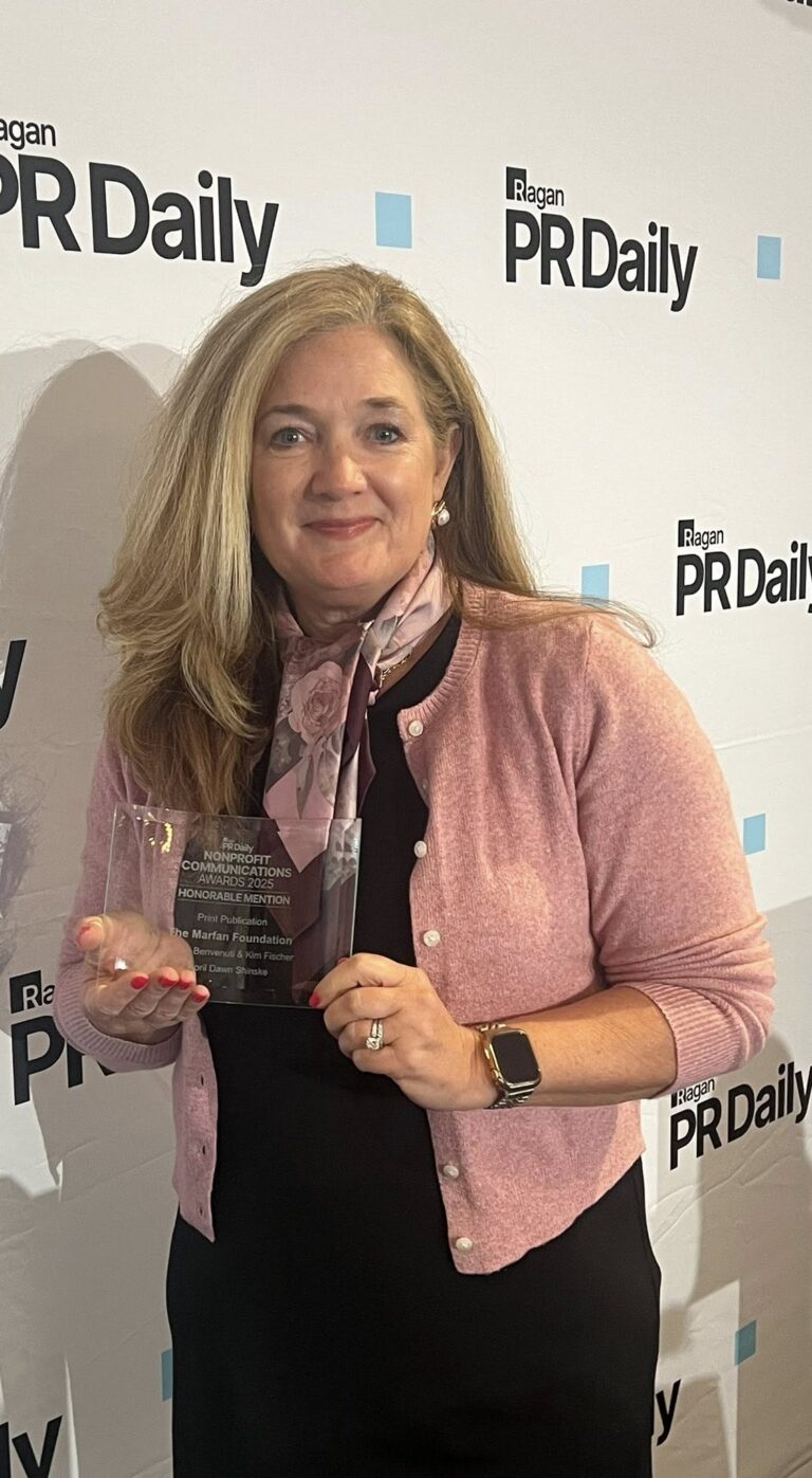 Connective Issues, Marfan Foundation Recognized at 2025 PR Daily Awards ...